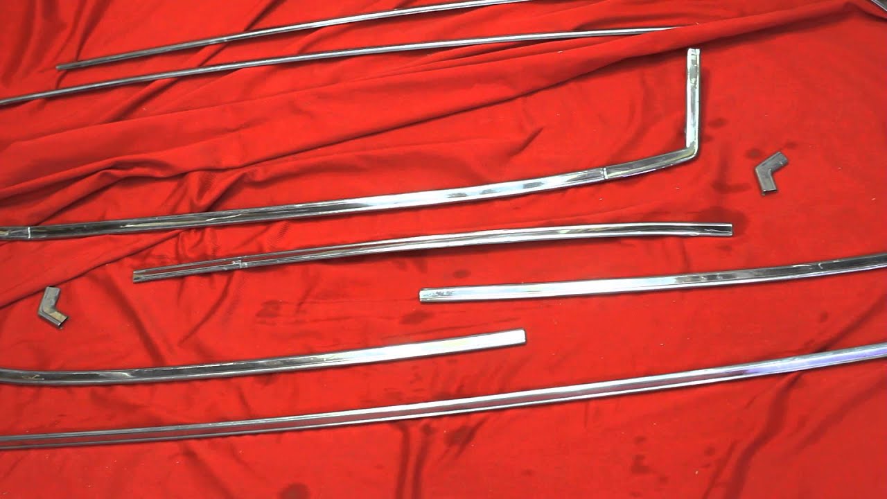 1972 Cutlass Notchback Vinyl Top Trim - YouTube