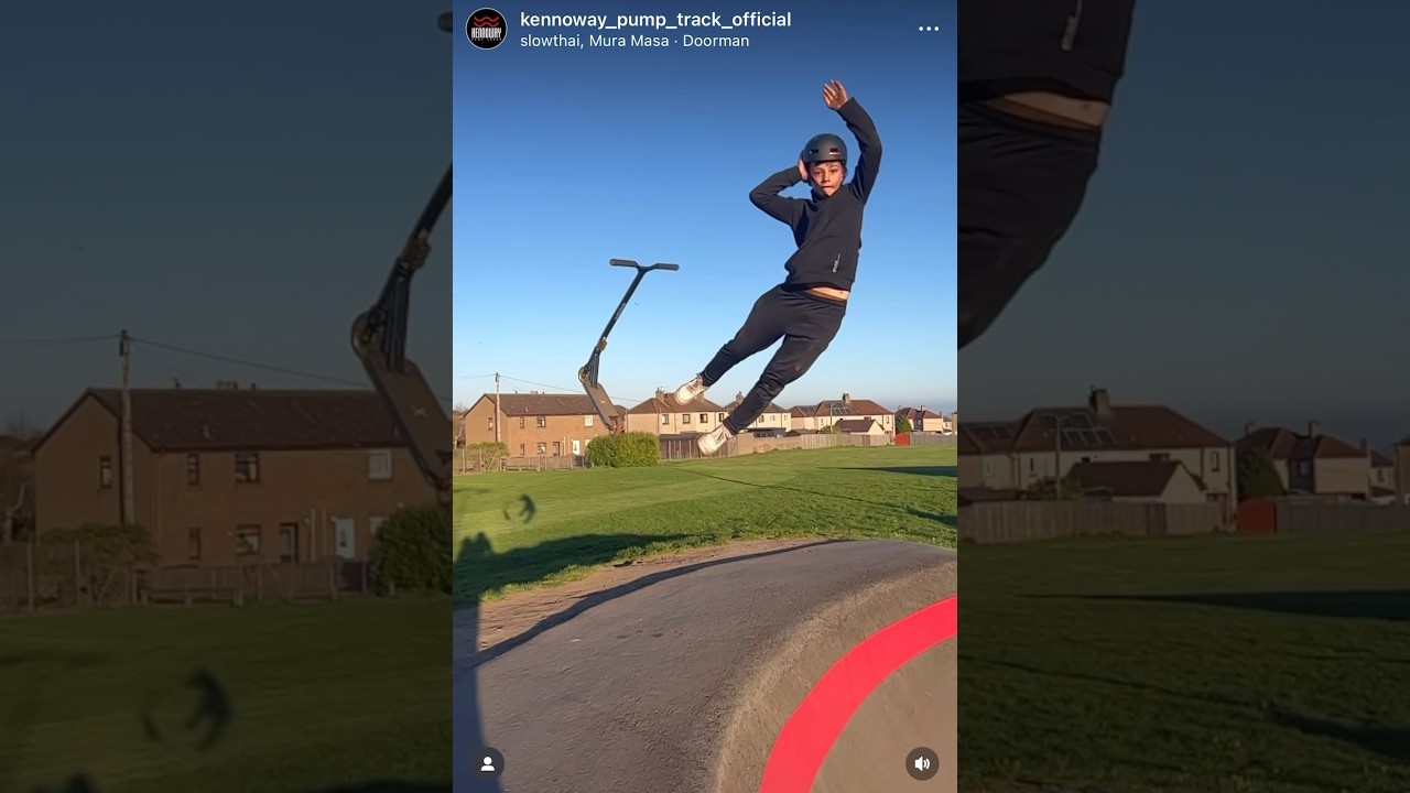 Mason Campbell Kennoway pump track - YouTube