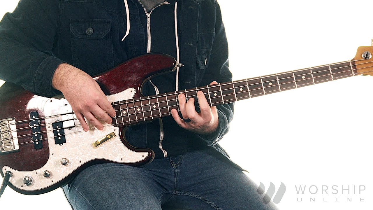 Resurrender - Hillsong Worship - Bass Guitar Tutorial - YouTube