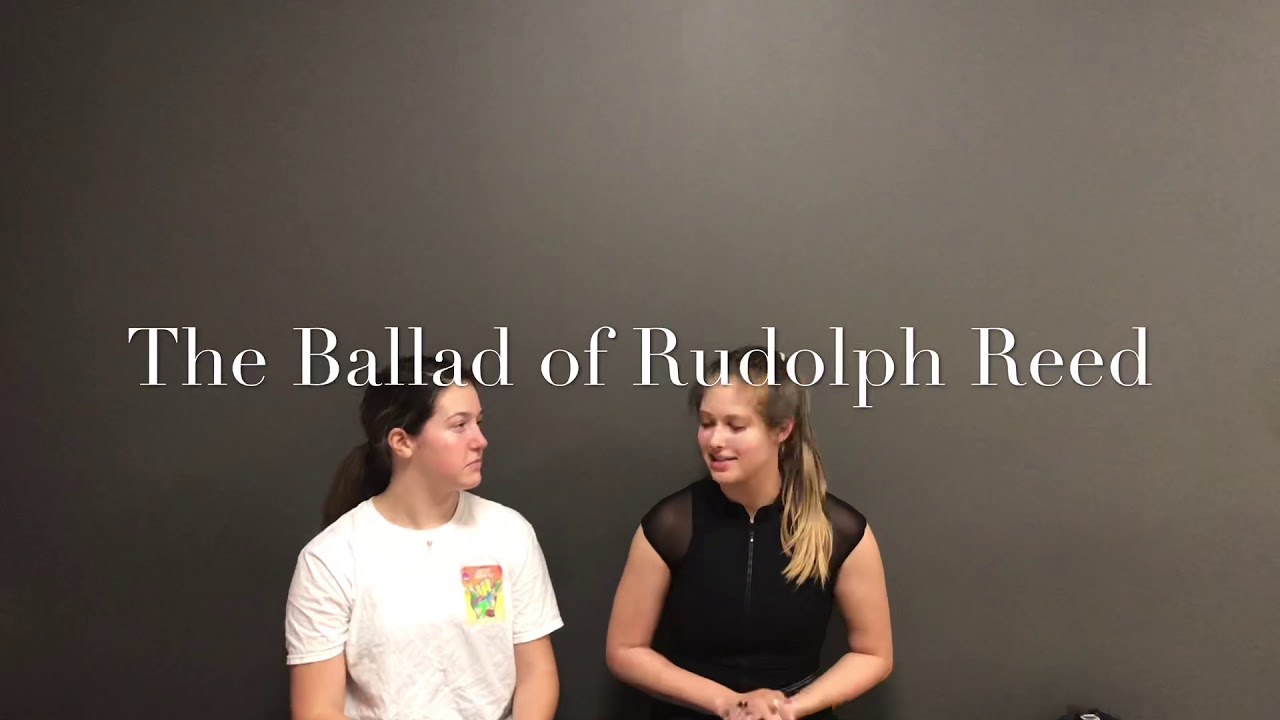 The Ballad of Rudolph Reed Dramatic Interpretation - YouTube