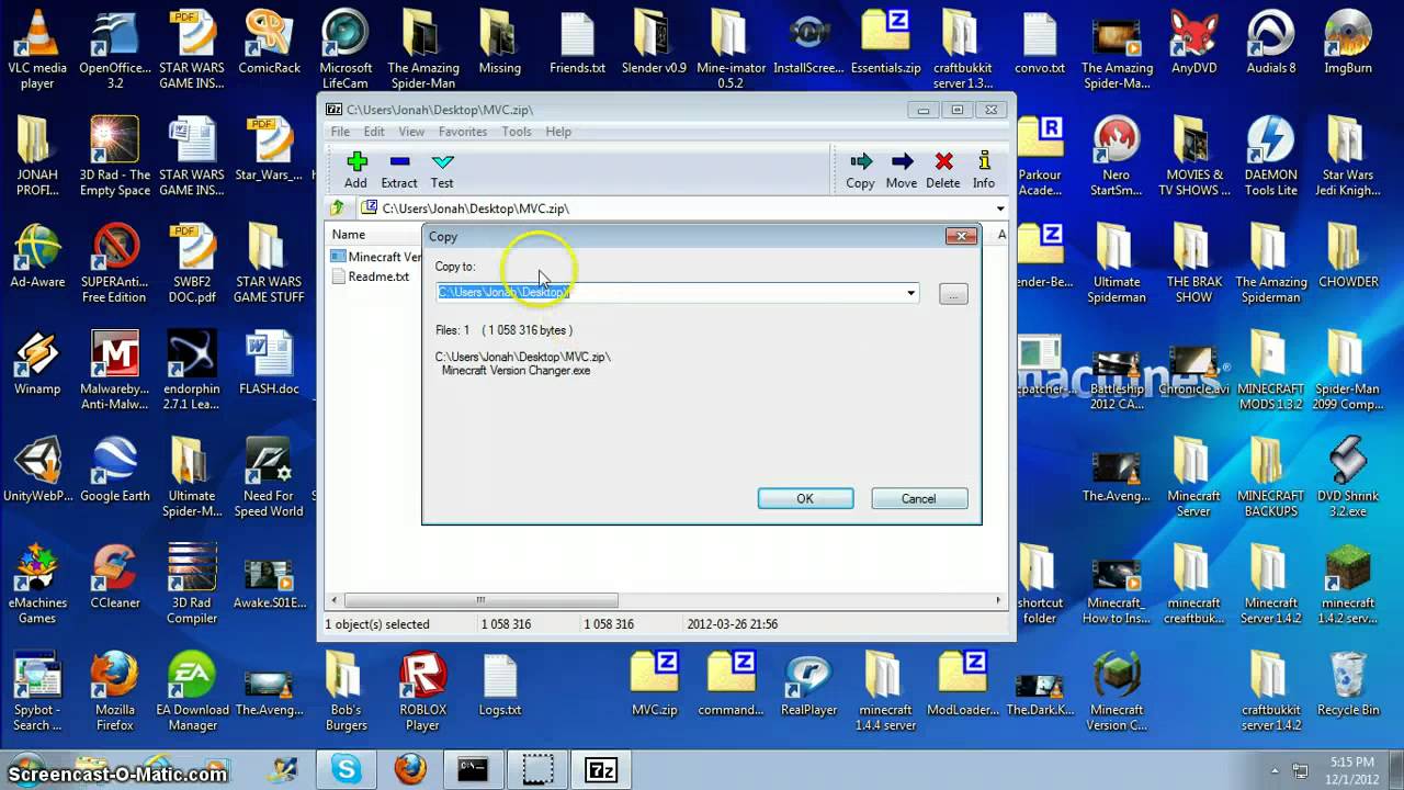 minecraft program showcase:MINECRAFT VERSION CHANGER! - YouTube