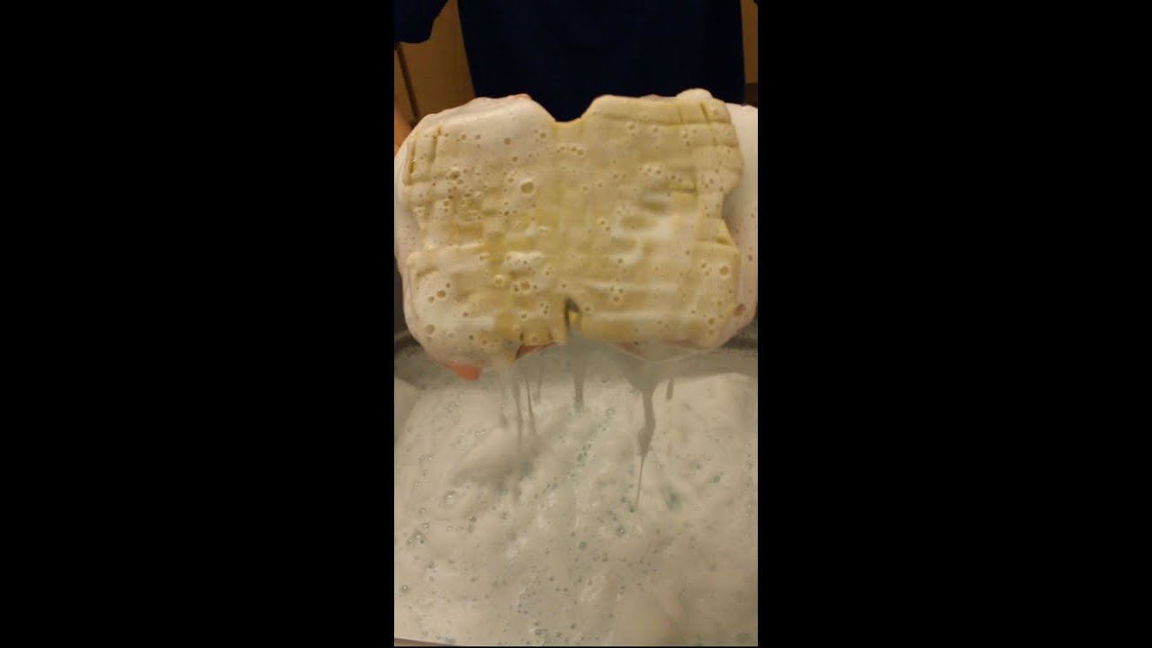 Stress Relief Sponge ASMR | The Nervous Wreck | Big Red Sponge ...