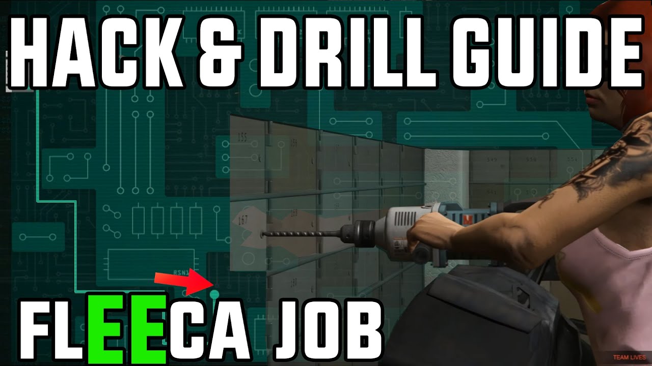 Fleeca Job EASY Drill & Hacking GUIDE GTA 5 - YouTube