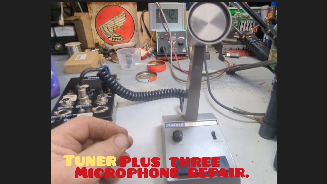 Cobra 29 CB & Turner plus three microphone repair @tarylfixesall @bucketsgaragefacebook.com ...