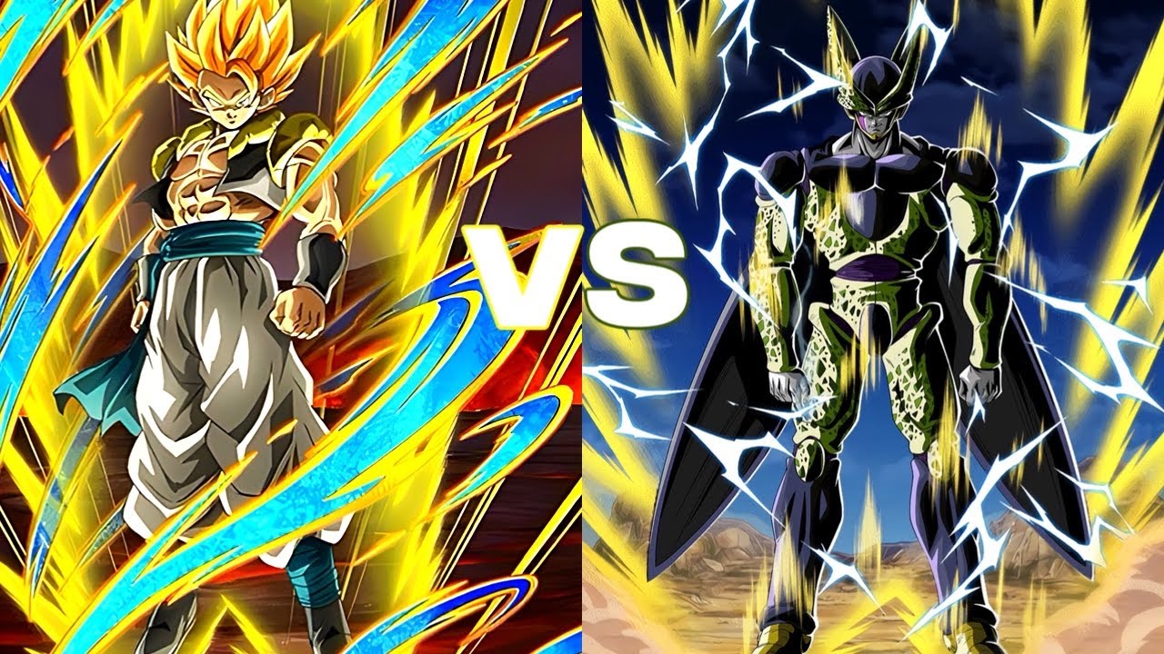 SSJ GOGETA VS PERFECT CELL - YouTube
