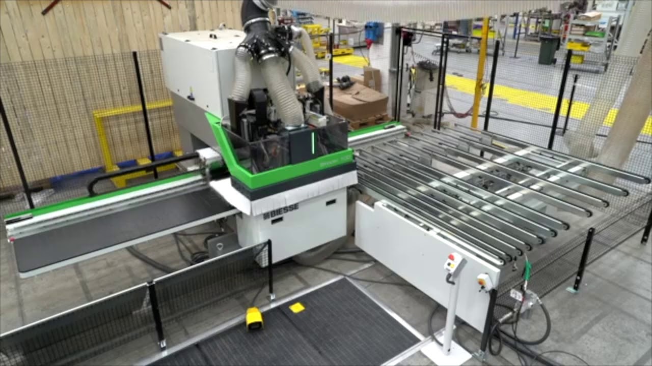 Teknika Biesse Skipper 100 - YouTube