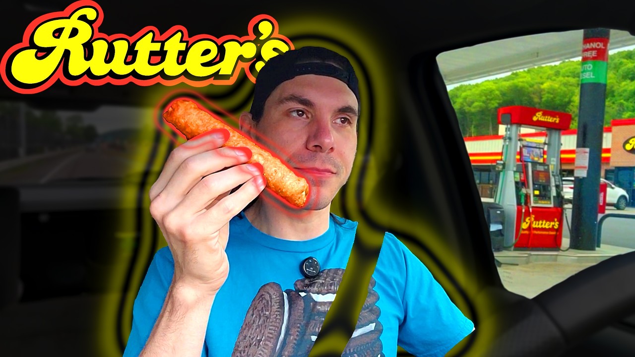 Rutter's Grab&Go Car Ride Breakfast Mukbang - YouTube