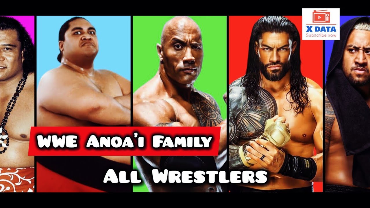 WWE Anoa'i Family All Wrestlers from xdata - YouTube