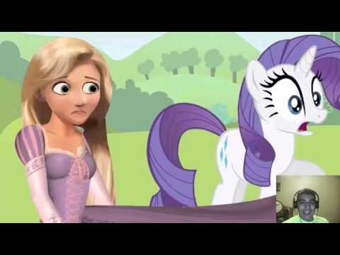 Reaction#73-Rapunzel meets My Little Pony - YouTube