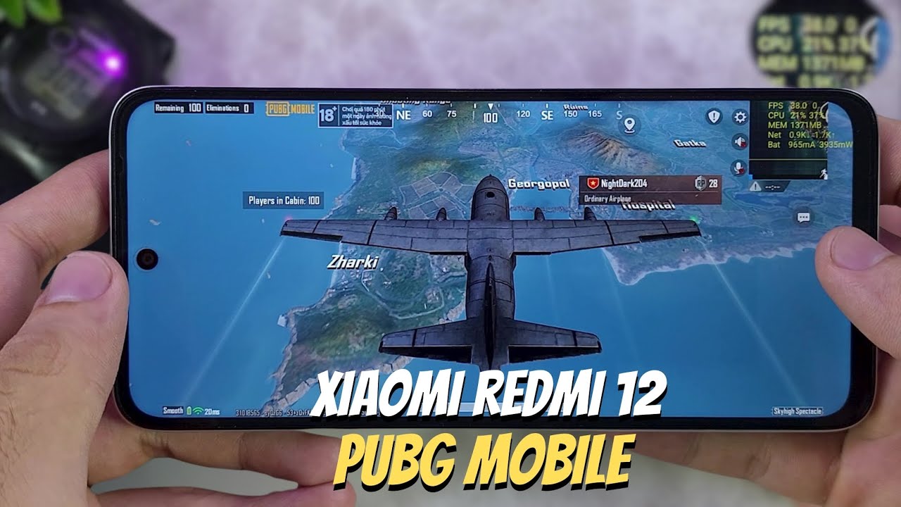Xiaomi Redmi 12 PUBG Mobile Gaming test | Helio G88 - YouTube