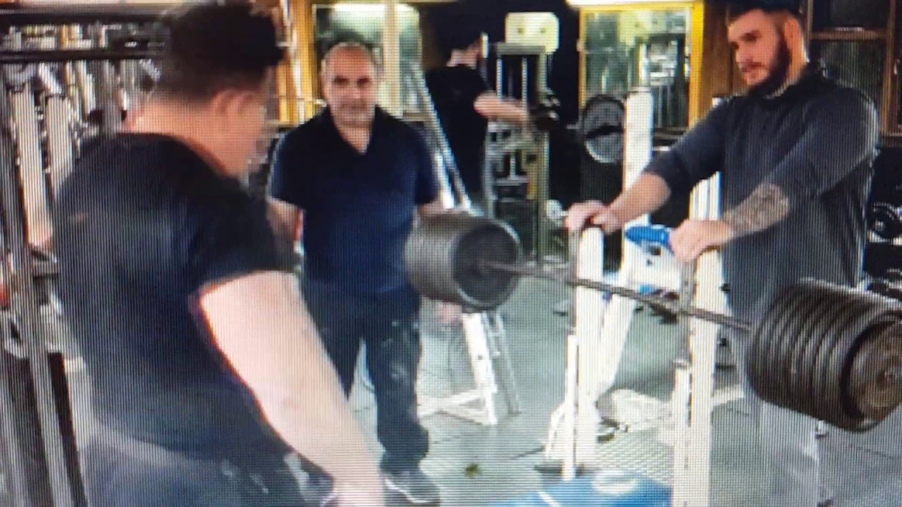 My dream bench. Stan of Stans Gym at 61 with great friends in Stans Gym ...