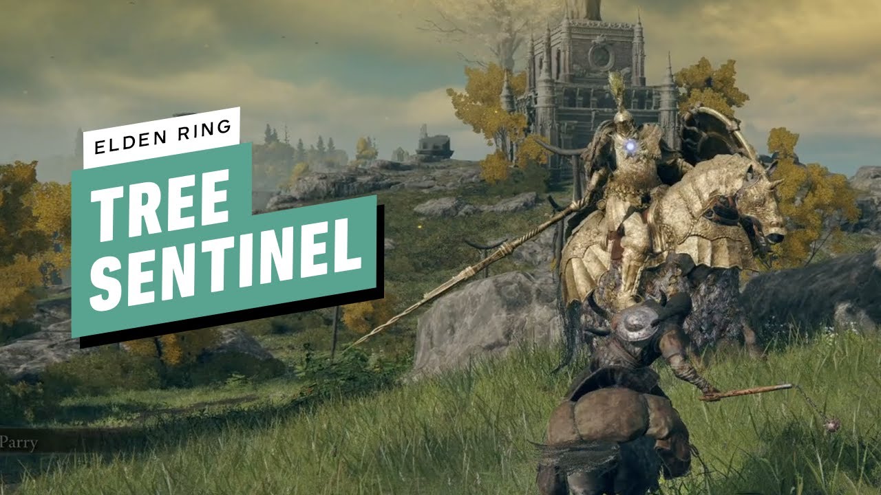 Elden Ring Gameplay Walkthrough - Tree Sentinel Boss Fight - YouTube