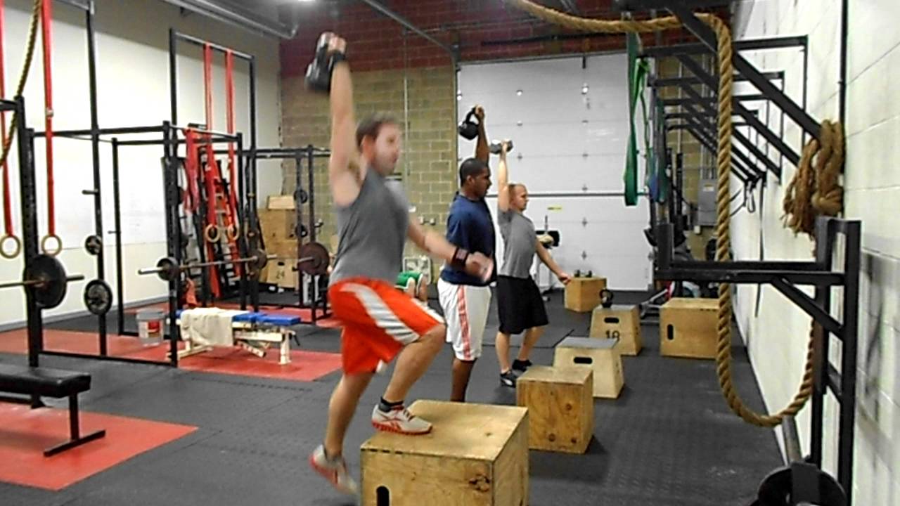 Crossfit Utility Eric OH step up - YouTube