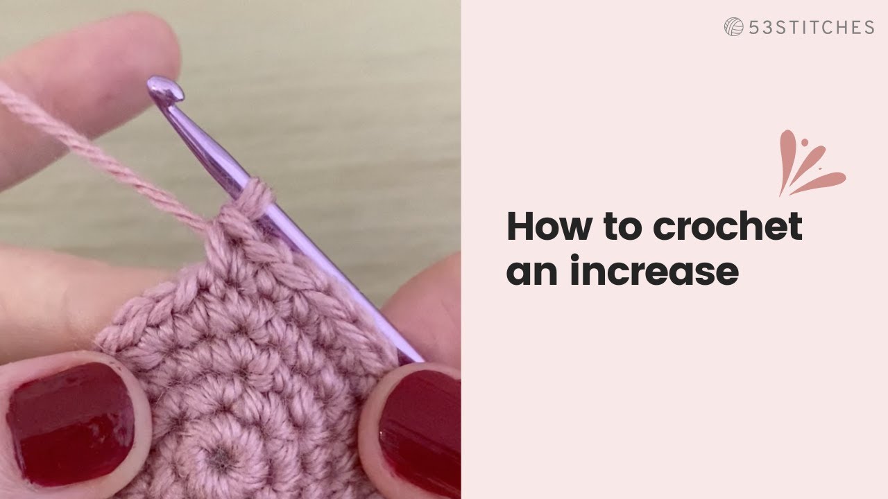 How to crochet an increase in amigurumi - YouTube