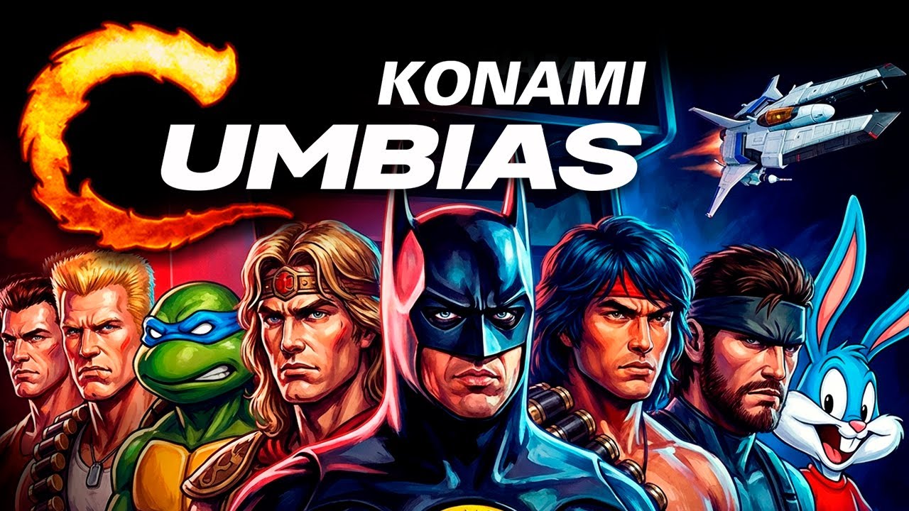 KONAMI CUMBIA CLASSICS 🔥 | Música Retro para bailar 💃 - YouTube