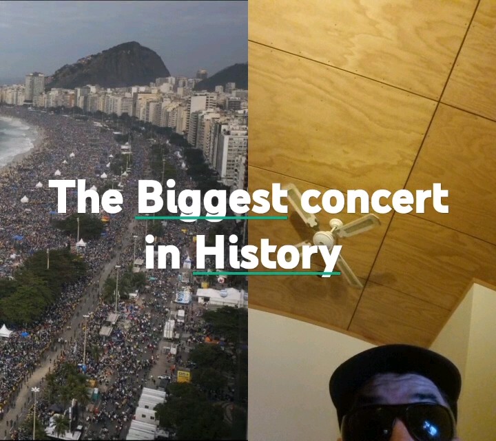 The Biggest concert in history # Rod Stewart - YouTube