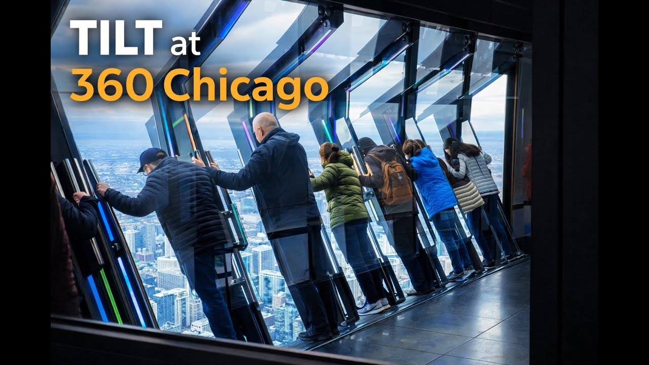 360 Chicago Tour & TILT Experience | Chicago Observation Deck - YouTube