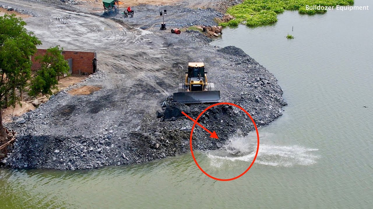 Construction of New 899 meter Water shortcut Made With New machinery ...