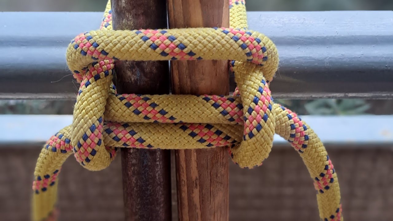 Woodland Zip Tie Knot - YouTube