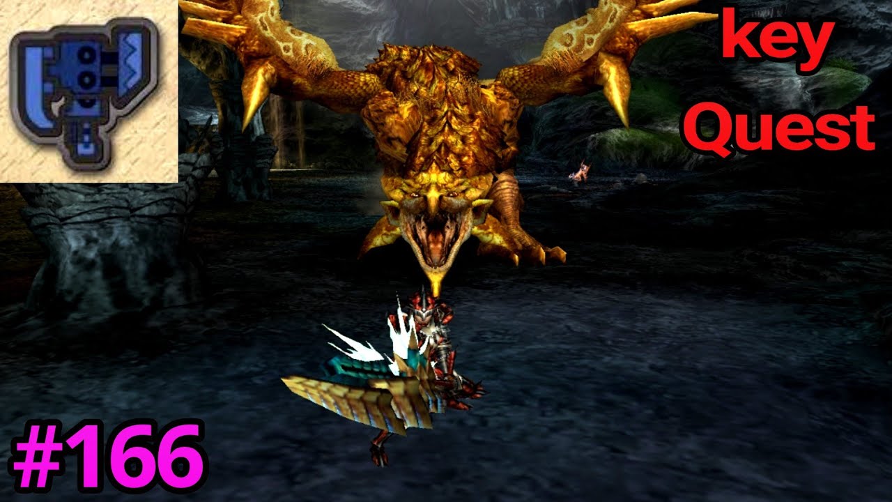 MH3RD (HIGH RANK) Gold Rathian dicas,key Quest - YouTube