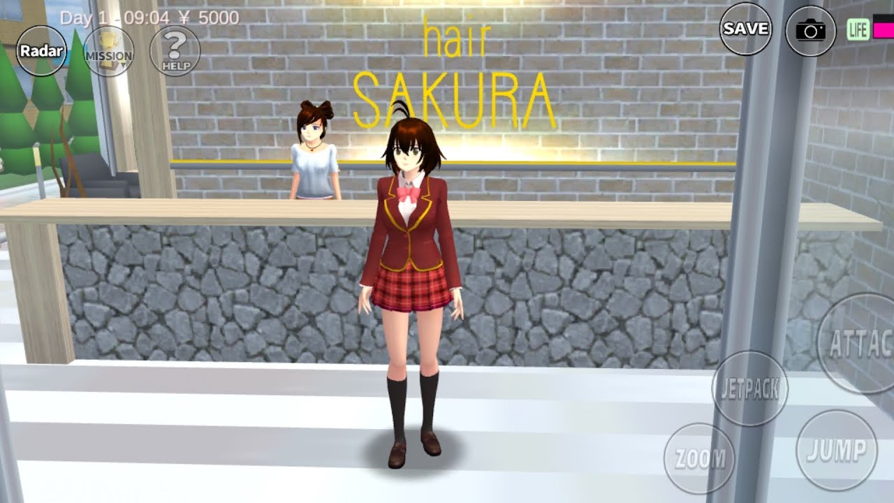 Sakura School simulator Yuzuka Office Tour - YouTube