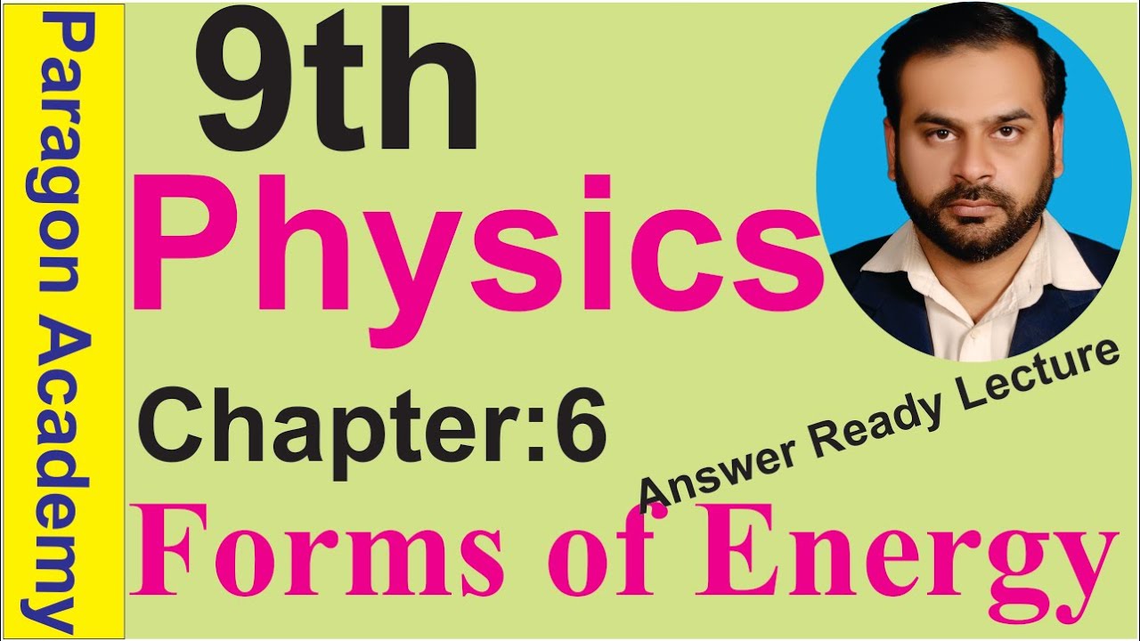 Matric part 1 Physics, ch #6, Forms of Energy - ch 6 Work and Energy ...