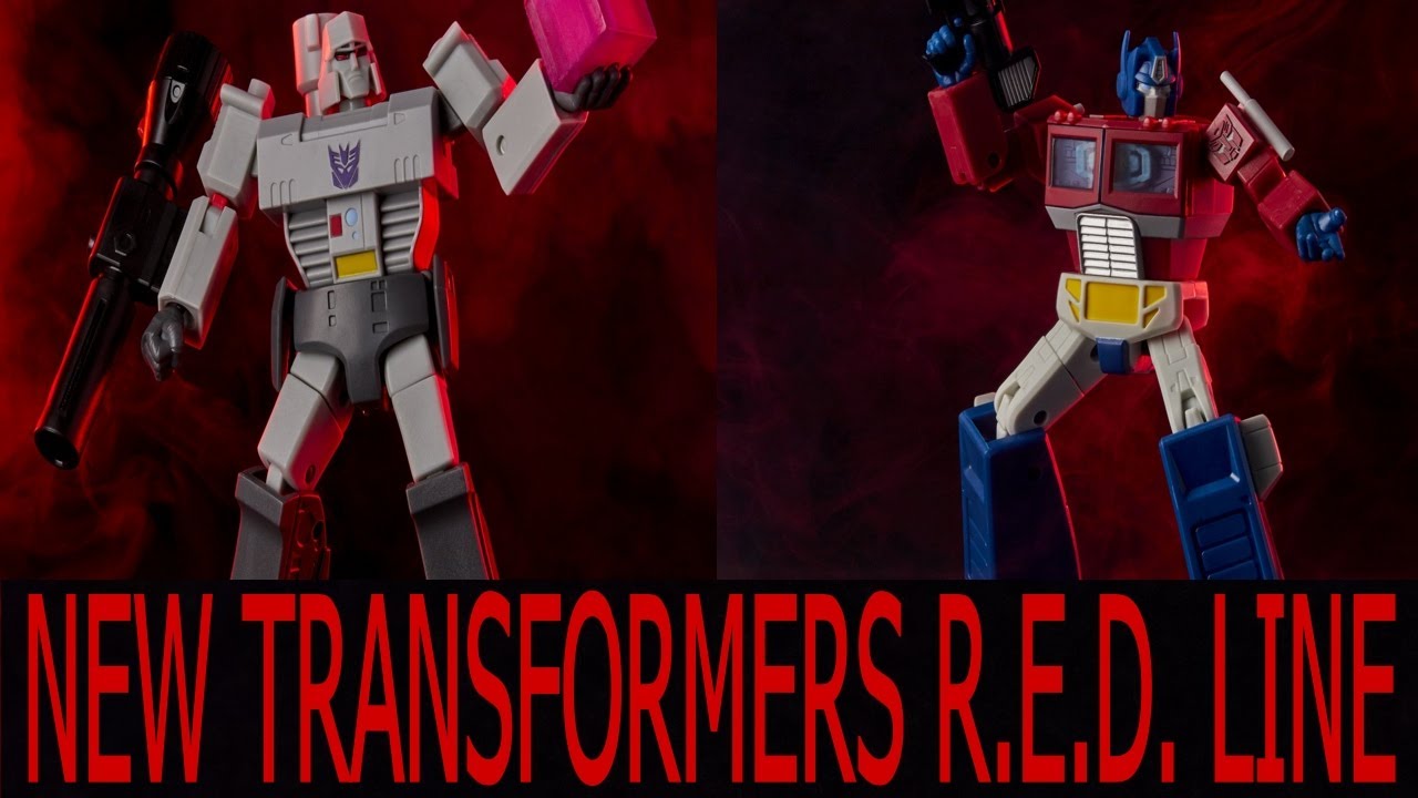 NEW TRANSFORMER FIGURE LINE: TRANSFORMERS RED LIKE LEGENDS AND BLACK ...