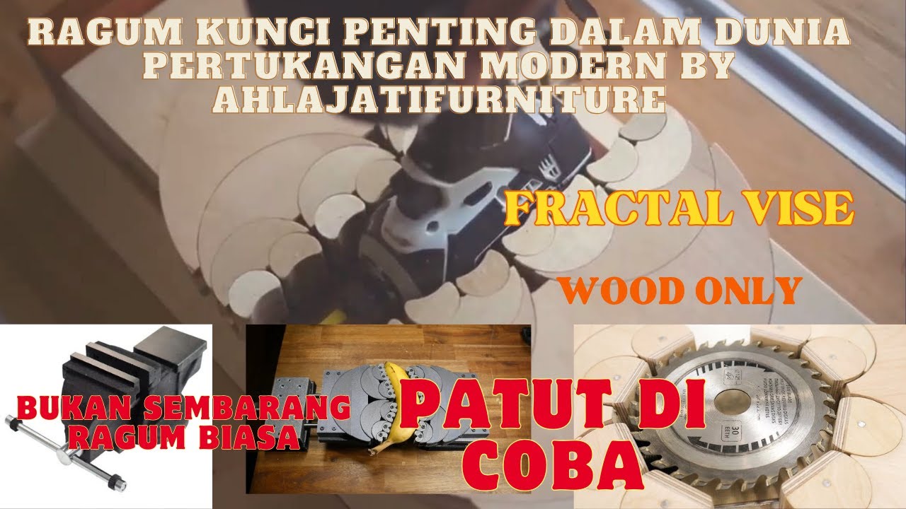 RAGUM ( VISE ) FRACTAL BERBAHAN KAYU YANG LUAR BIASA WAJIB DI COBA DI ...