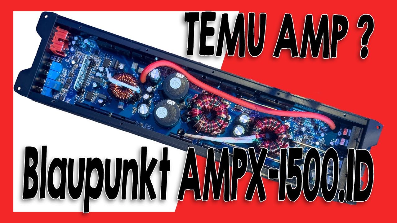 Elektronik von Temu ? Blaupunkt AMPX-1500.1D Class D Endstufe | Car ...