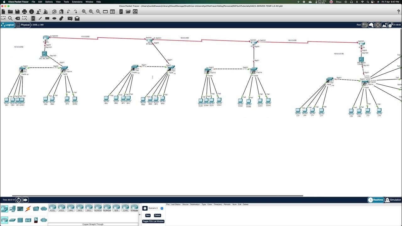 CISCO MULTISITE NETWORK TUTORIAL- PART 1 VLANs, VTP, IPv4 Addressing, RIP Routing - YouTube