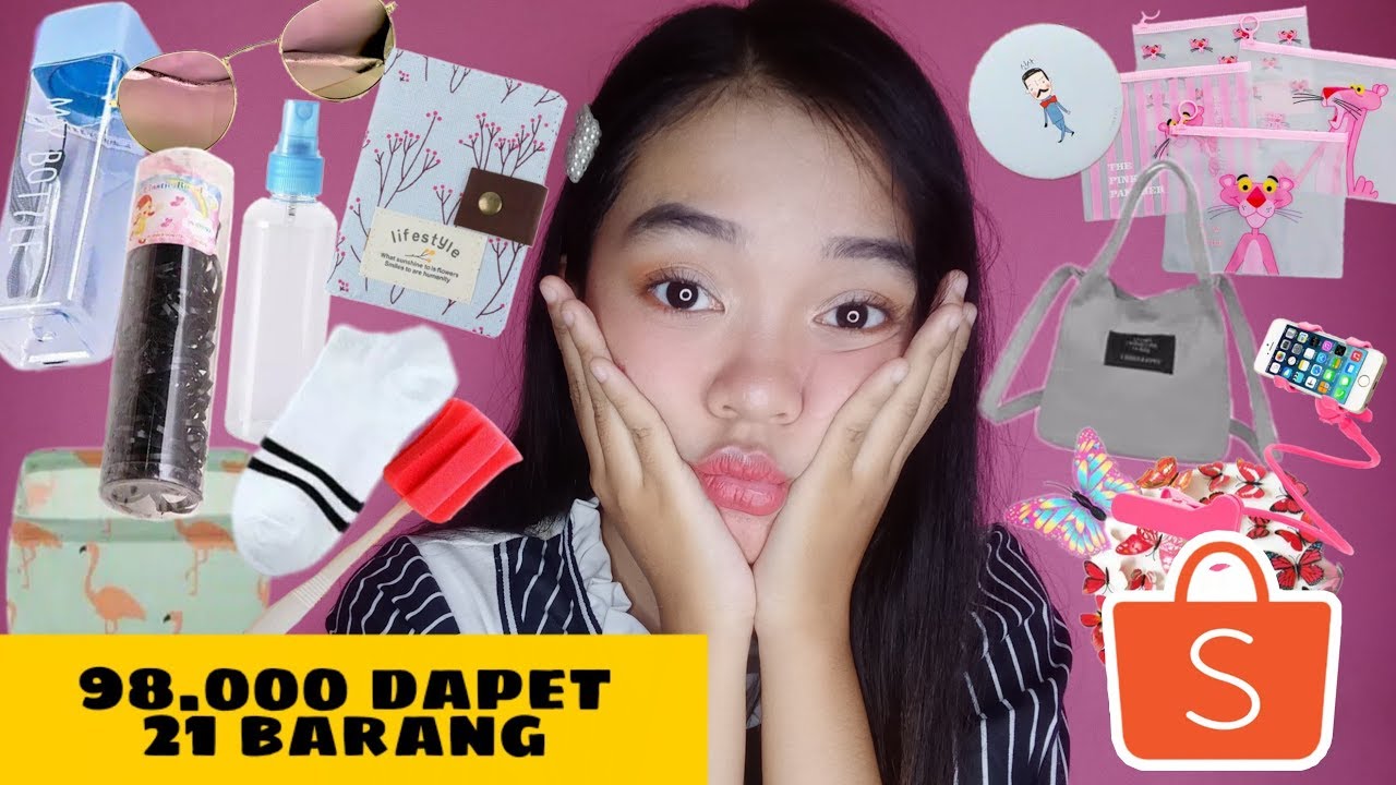 Shopee Haul Barang dibawah 15rb Random Stuff - YouTube