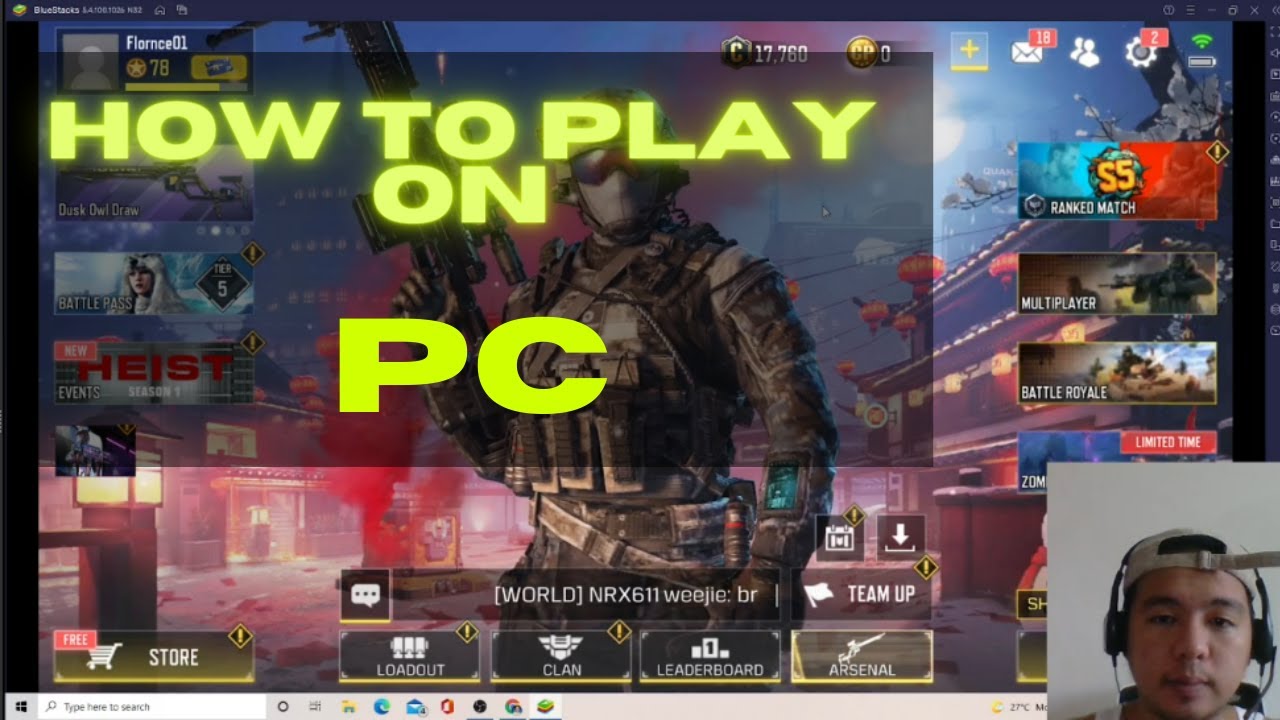 How To Play COD MOBILE on PC (easy tutorial) - YouTube
