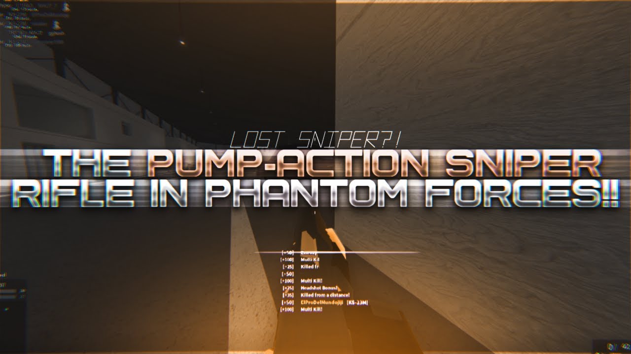THE PUMP-ACTION SNIPER RIFLE IN PHANTOM FORCES!! (LOST SNIPER?!) - YouTube