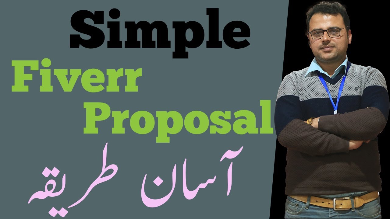 Simple Fiverr Proposal | Simplest Bid On Fiverr | Satrangi Myth buster ...