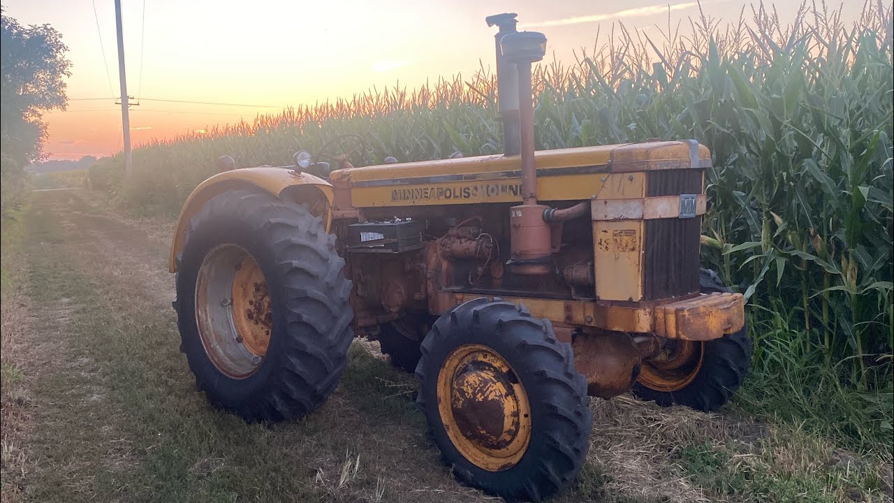 Minneapolis Moline G706 engine overhaul - YouTube