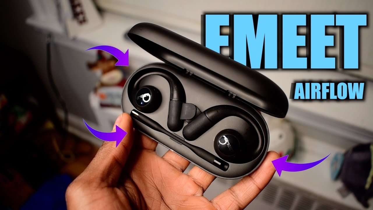 EMEET AirFlow: This Is The Way To Do It With Open Ear Designs! - YouTube