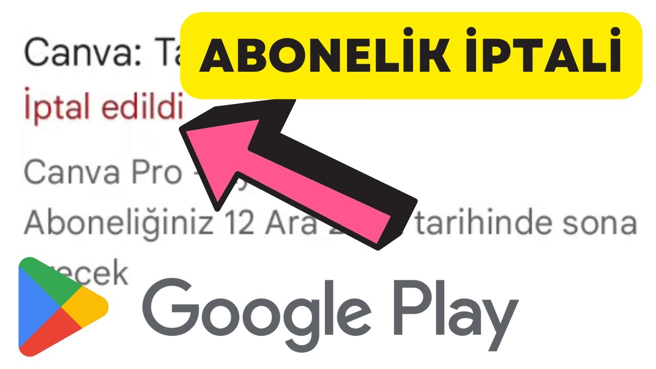 Google Play Abonelik İptali Nasıl Yapılır? - YouTube