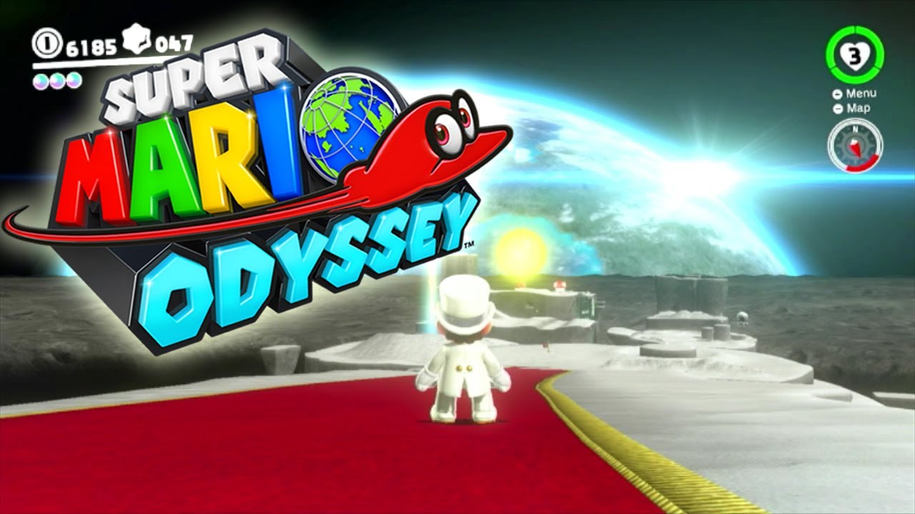 Super Mario Odyssey | Moons on the Moon - YouTube