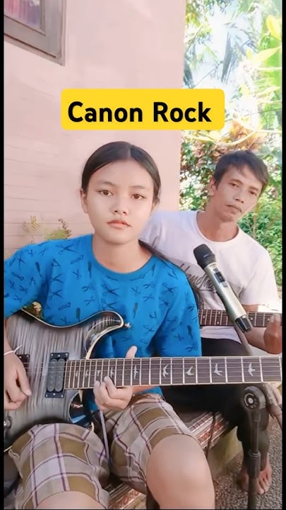 CANON ROCK COVER GITAR BY WULAN ASTICAA GITARIS MANIS #shorts #canonrock - YouTube