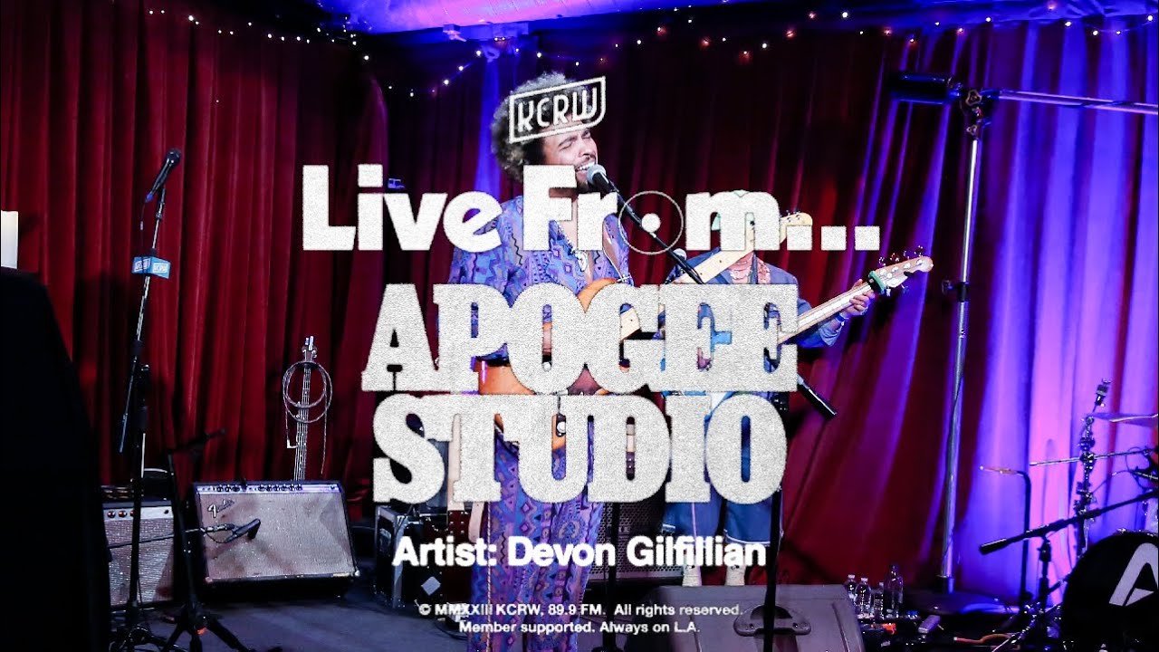 Devon Gilfillian: KCRW Live From Apogee Studio - YouTube