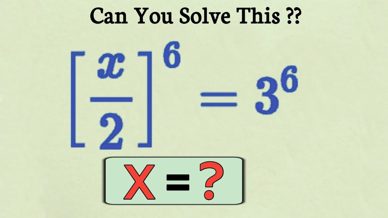 A Nice Algebra Question📝 | a beautiful math question | Maths Olympiad ...