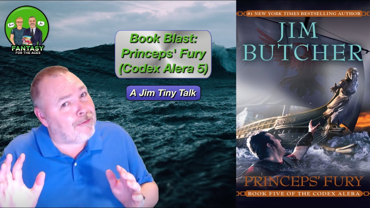 Book Blast: Princeps' Fury (Codex Alera 5) - YouTube