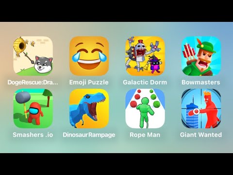 Save The Dog, Emoji Puzzle, Galactic Dorm, Bowmasters,Smashers.io ...