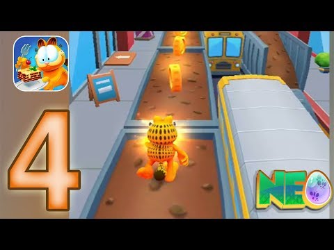 Garfield Rush: Gameplay Walkthrough Part 4 - High Score (iOS, Android)