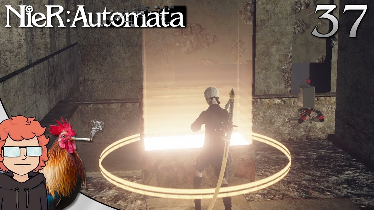 Nier Automata: Part 37 - Hacking Chests - YouTube
