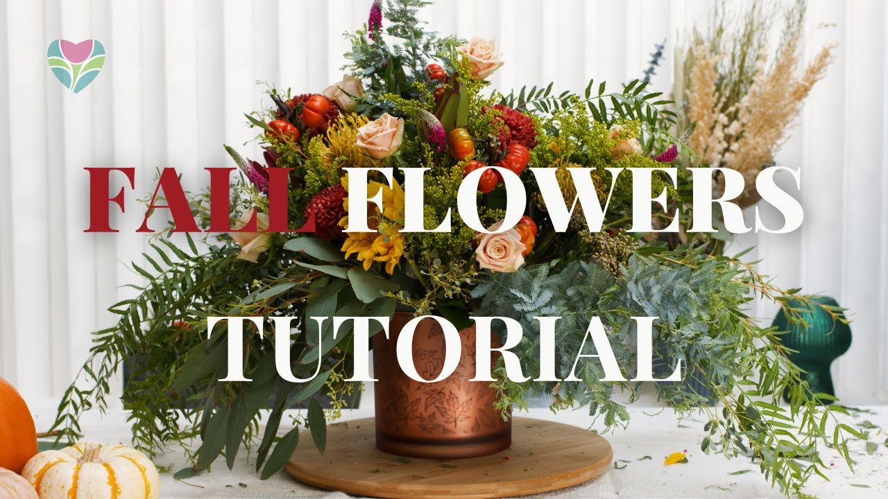 Fall Flowers Tutorial | BloomNation - YouTube