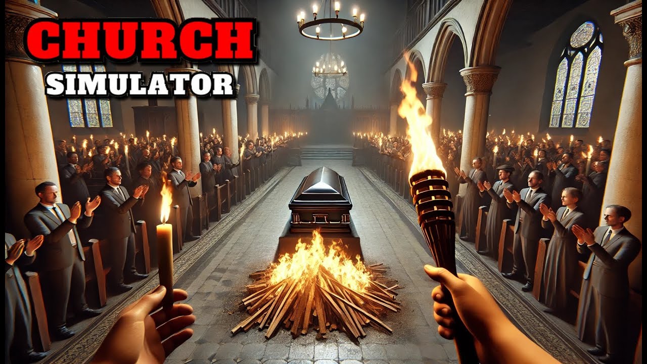 Church Simulator #3 UN ENTERREMENT VIKING ! - YouTube