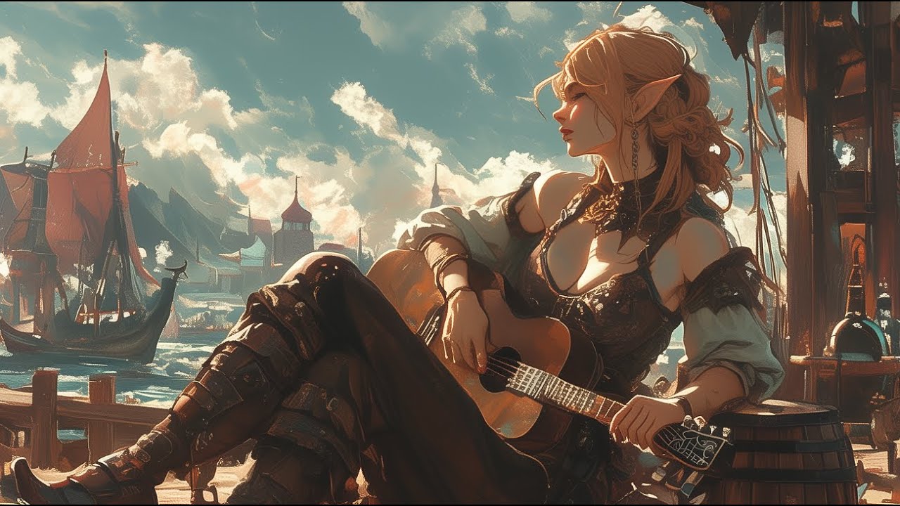 Relaxing Medieval Music - Fantasy Medieval Atmosphere, Magical Celtic ...