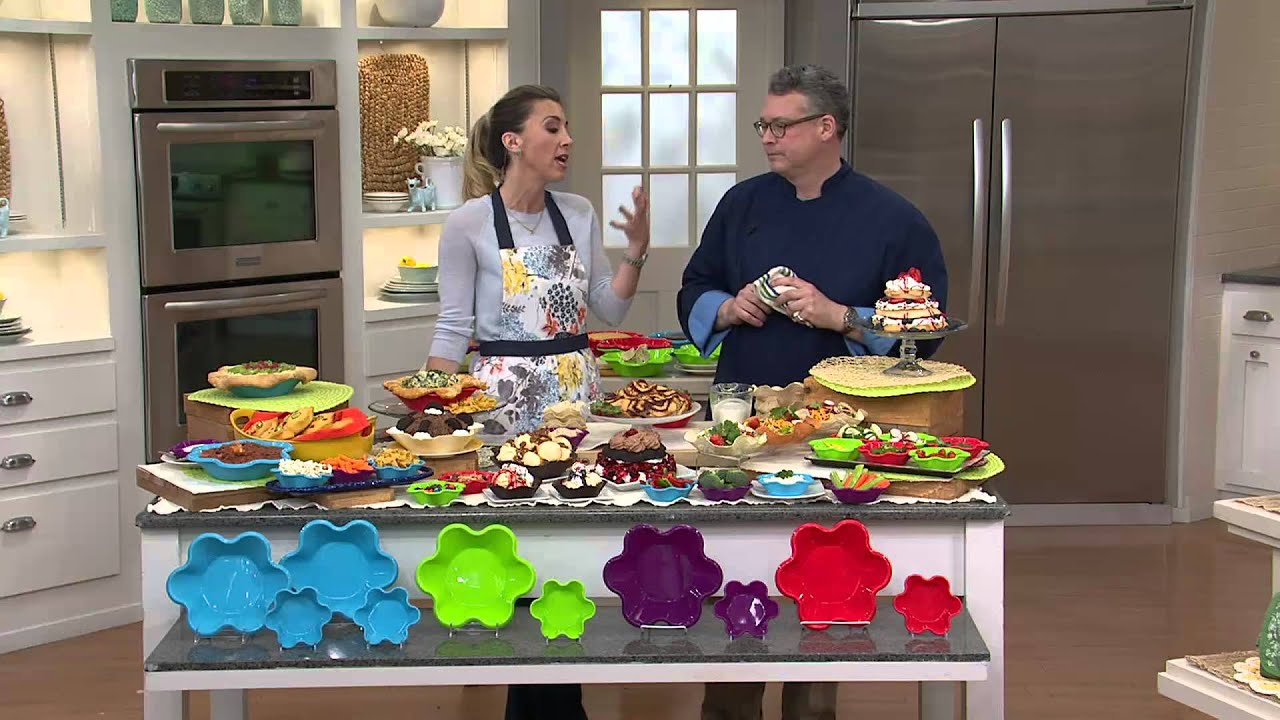 Prepology 8-Piece Silicone Tortilla Pan Set with Stacey Stauffer - YouTube