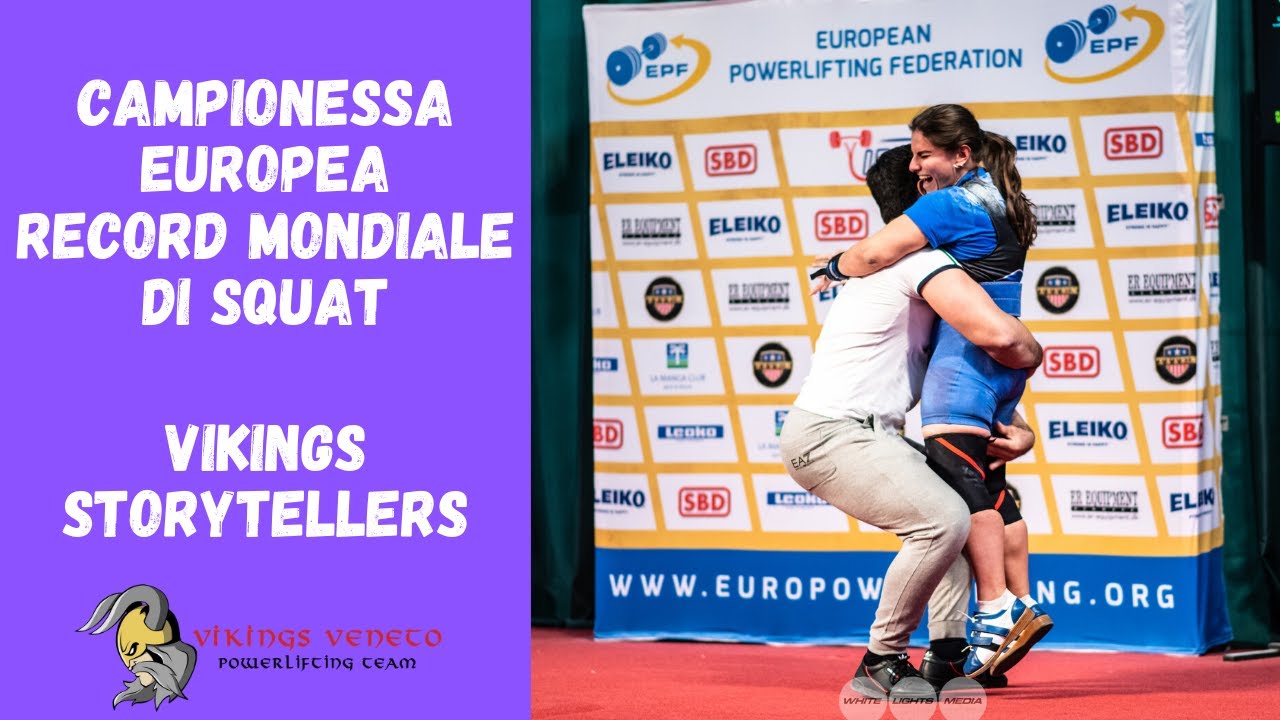 Record del mondo di squat e campionessa d’Europa - Vikings Storytellers ...